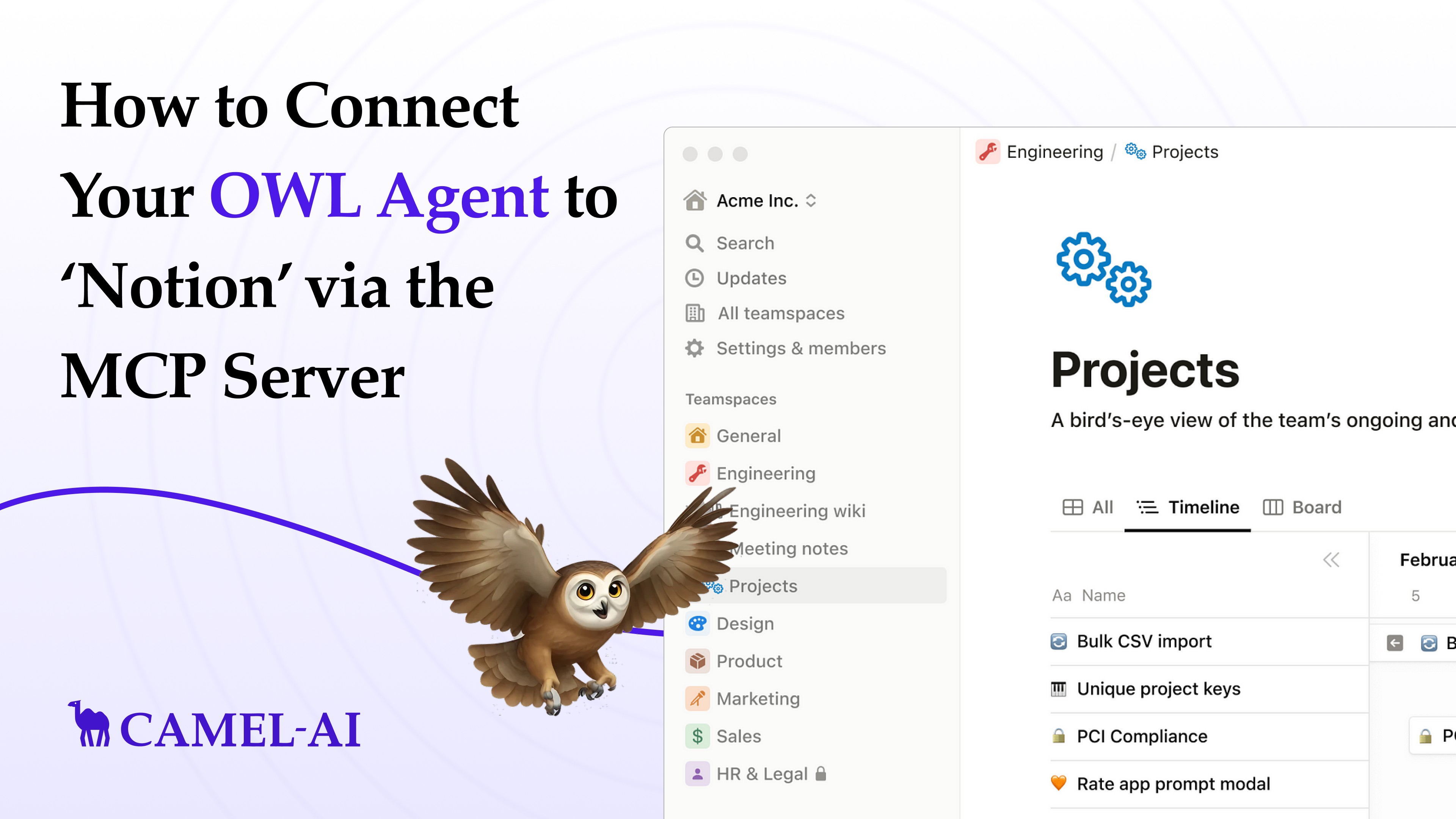 How to Connect Your OWL Agent to Notion via the MCP Server